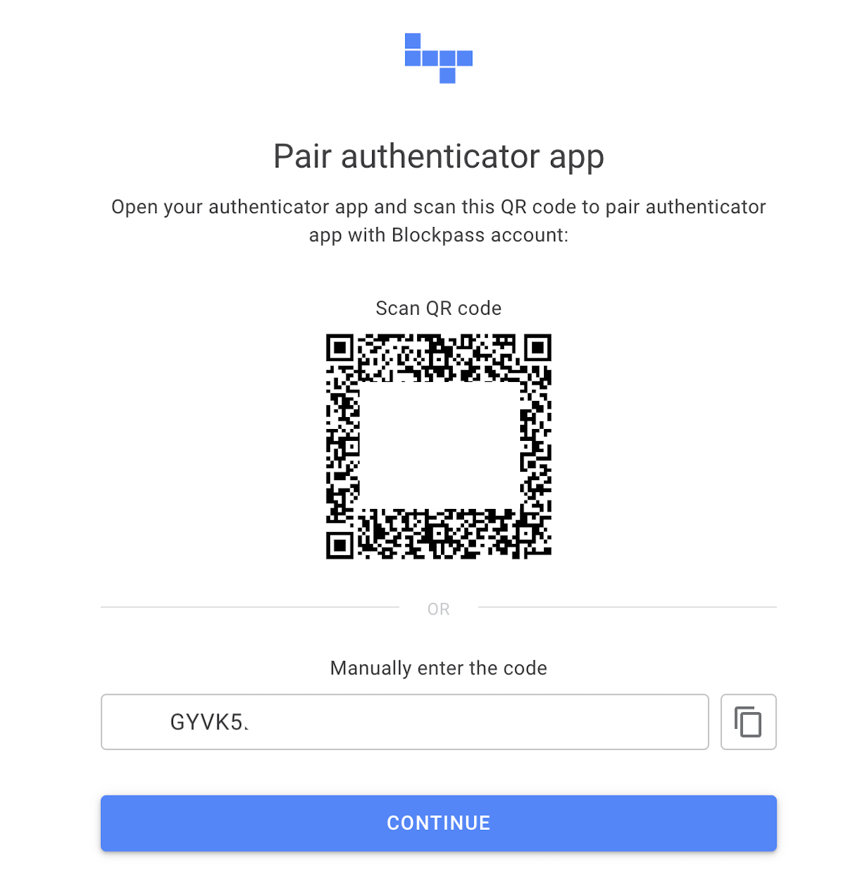 Enabling Two-Factor Authentication (2FA) – Help | Blockpass Support