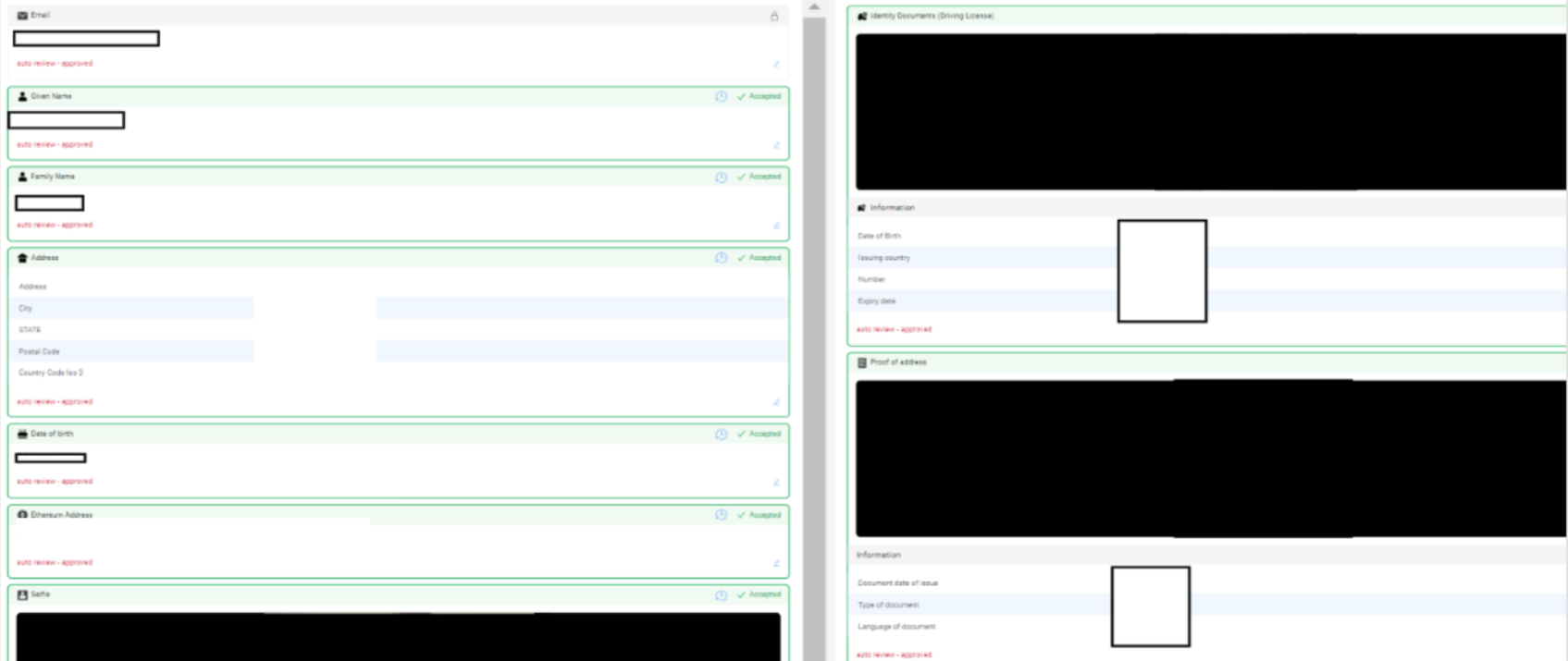 Exploring the User Profile in the Dashboard – Help | Blockpass Support